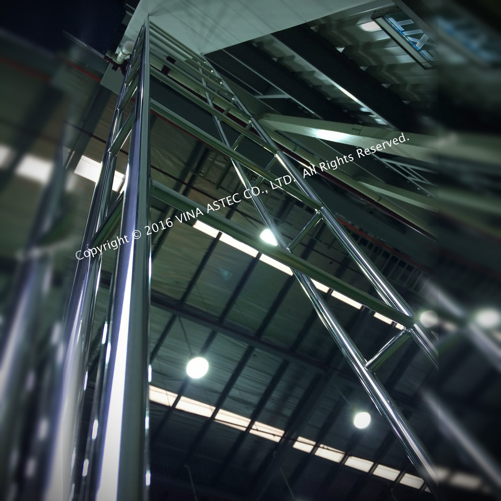 Stainless steel ladder /Thang inox | VINA ASTEC Metalworking Product ...